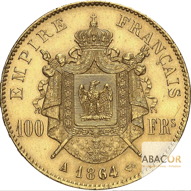 100 Francs Or Napoléon III Tête Laurée | Cours et Cotation | Achat & Vente au meilleur Prix